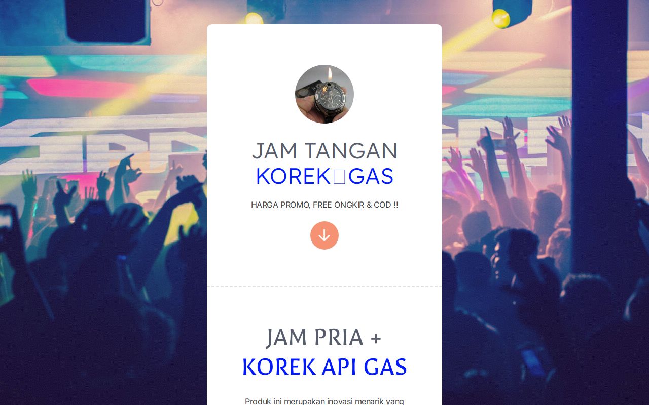 JAM TANGAN KOREK GAS 🔥